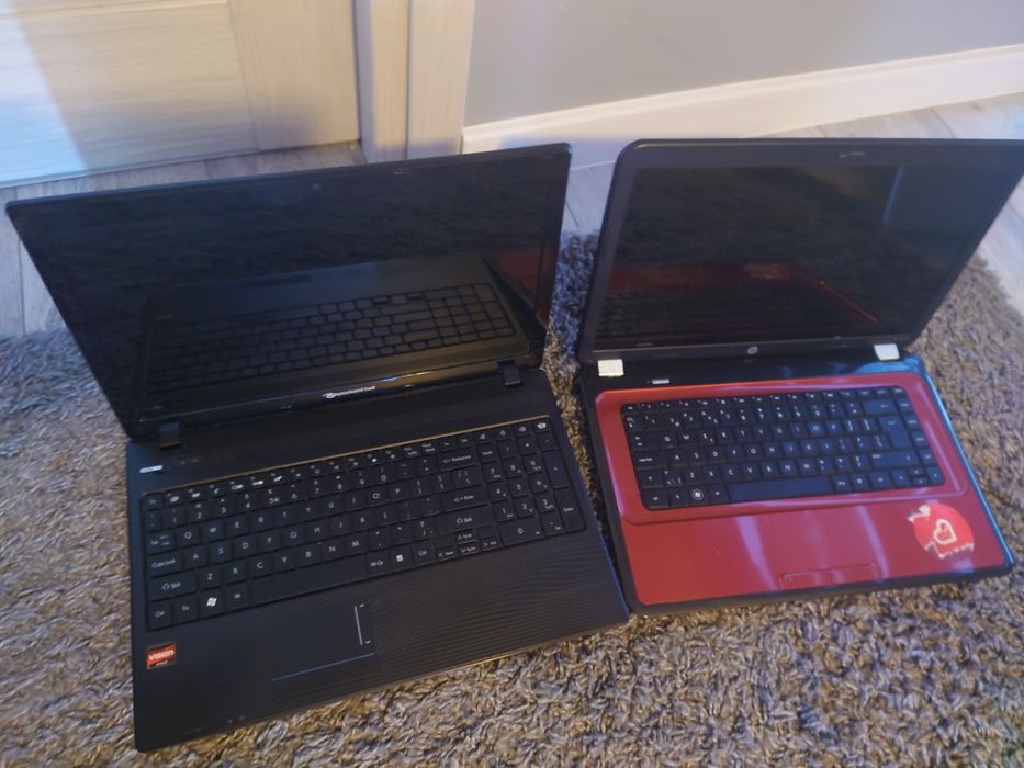 Dwa laptopy HP Packard bell cena za całość okazja Kraków Bronowice • OLX.pl