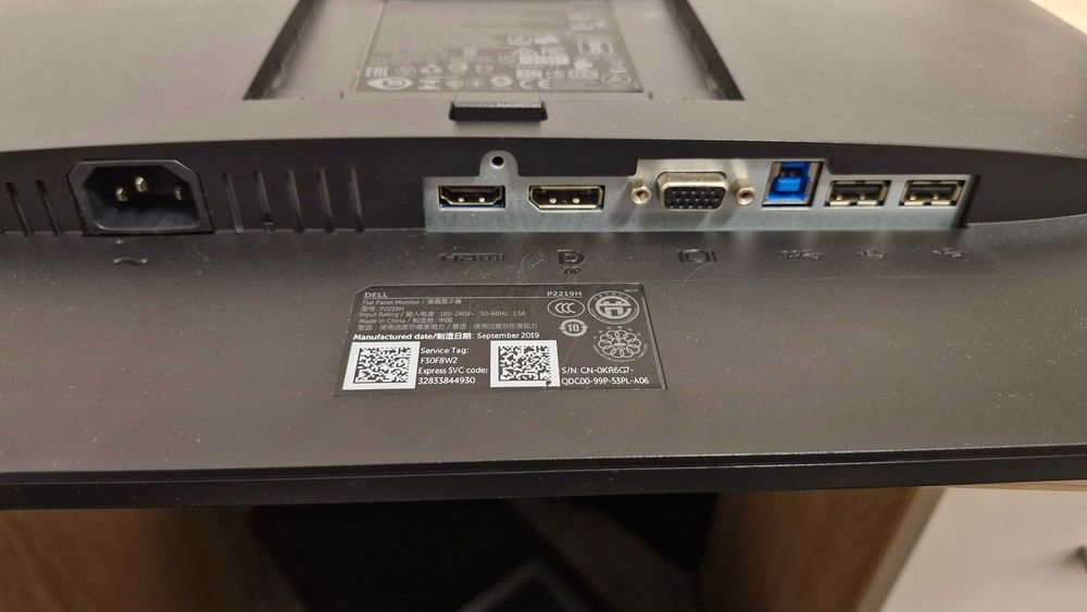 Monitor Dell P2219H 22" Full HD LED Grudziądz • OLX.pl