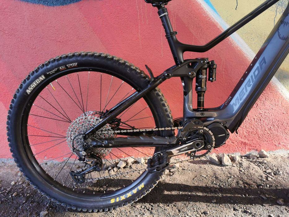 Rower elektryczny karbonowy carbon Merida Eone Sixty 8000,enduro,trail ...
