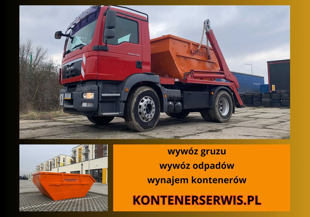 Wywóz gruzu ,kontenery na odpady ,kontener na gruz ,gruz ,wywoz smieci ...