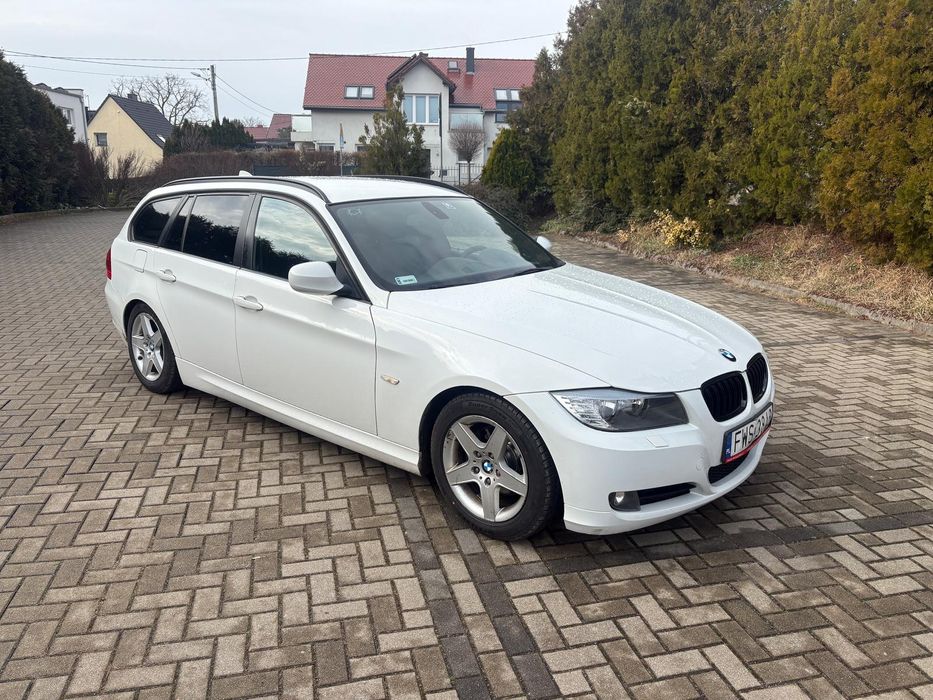 BMW E91 2.0 diesel skóra navi czarny sufit Zgorzelec • OLX.pl
