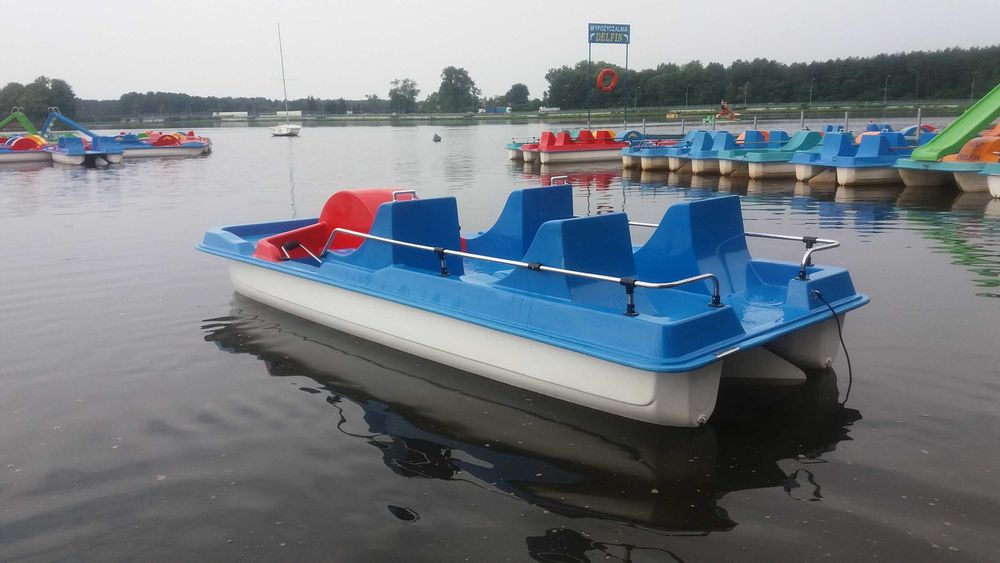 Rower wodny 4 osobowy producent Z.P.H.U Delfin 420x160cm nowy Końskie ...