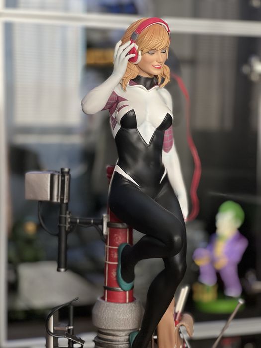 Marvel Spiderman Spider Gwen Xm Studios Sideshow Hot Toys Kalisz • OLX.pl