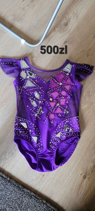 Strój startowy 130-140 gimnastyczny Poznań Winogrady • OLX.pl