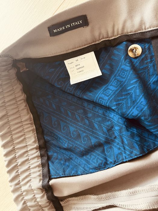 Spodnie meskie wloskie 54 Kolor Fango Domenico Tagliente Poznań ...