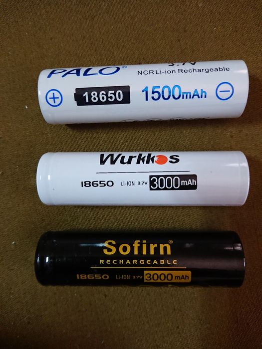 Продам акамуляторы 14500, 18650, 21700, АА, ААА и пр. атарейки: 150 грн ...