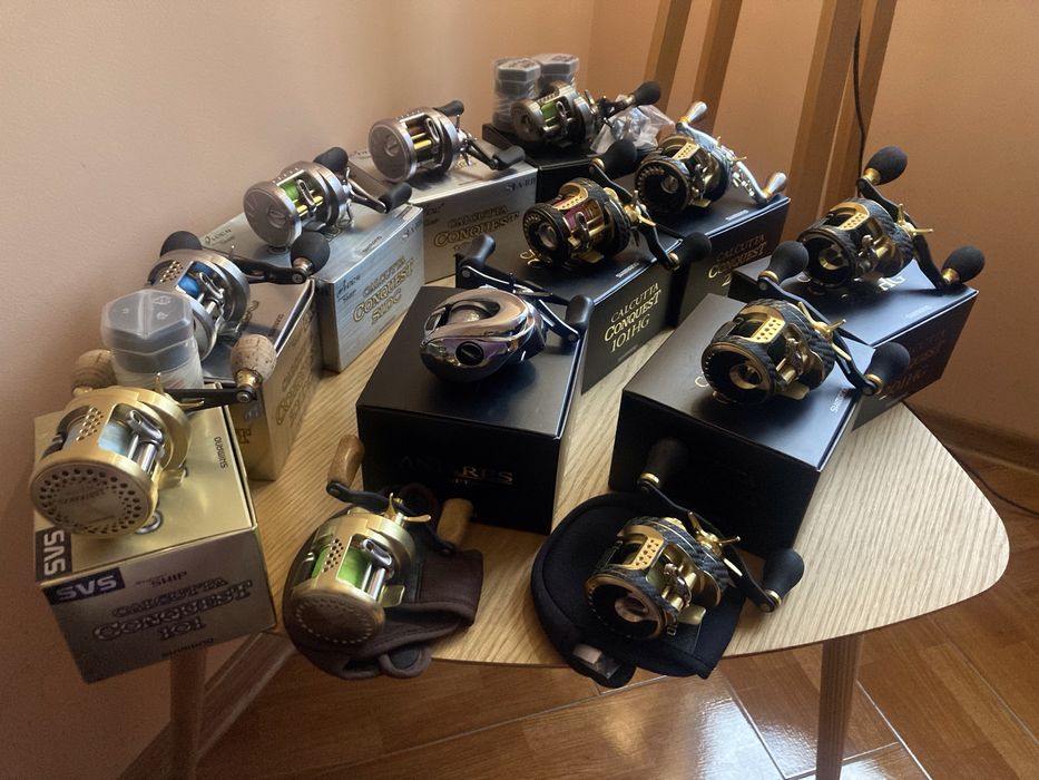 Shimano Antares/Exsence/Calcutta Conquest 51/101 та інші: 14 000 грн ...