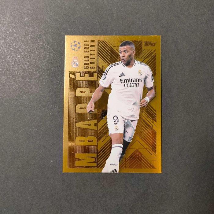 Gold Edge Kylian Mbappé Match Attax Extra Oliveira, São Paio E São ...