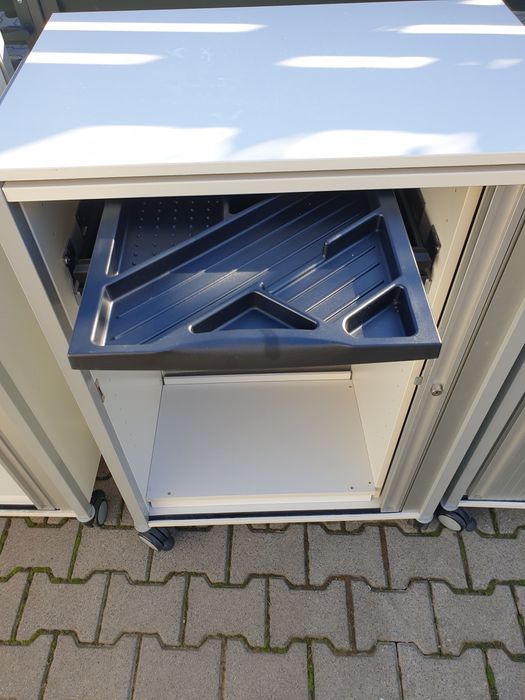 Szafka do biura zamykana szafka metalowa biurowa szafka warsztatowa Wrocław Śródmieście • OLX.pl