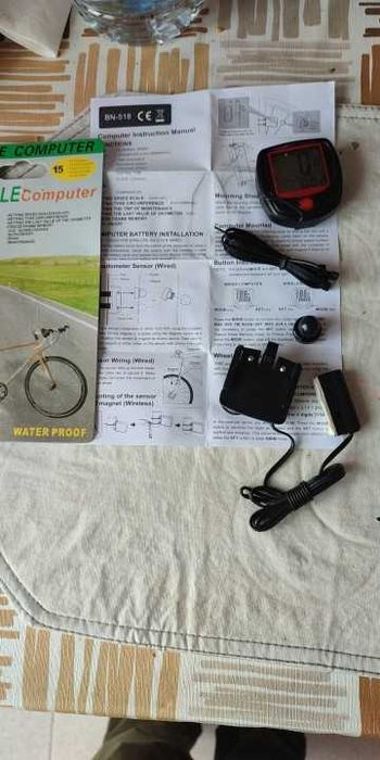 Велокомпьютер спидометр влагозащищённый SUNDING-548/BN-518: 88 грн ...