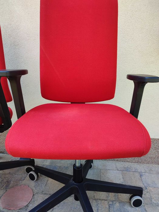 Fotele biurowe ergonomiczne James Martela ekskluzywne (x2) cena za1szt ...