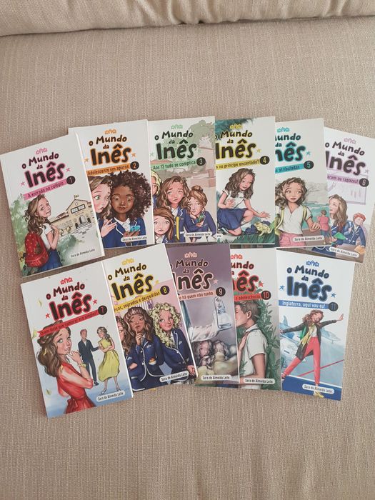 Coleção de livros "o Mundo da Inês" Alvalade • OLX Portugal