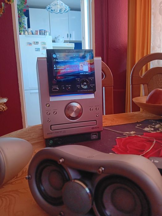 Sony nas-50hde mini wieża giga juke hdd radio cd walkman 2gb pilot ...