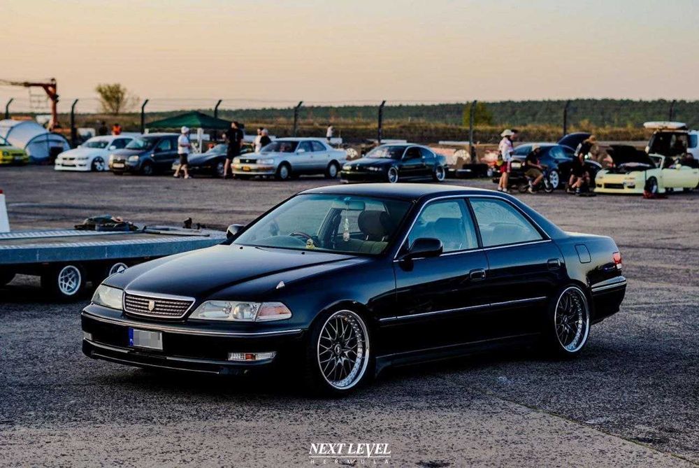 Toyota Mark II JZX100 GX100 Japonia stance drift tuning JDM zamiana ...