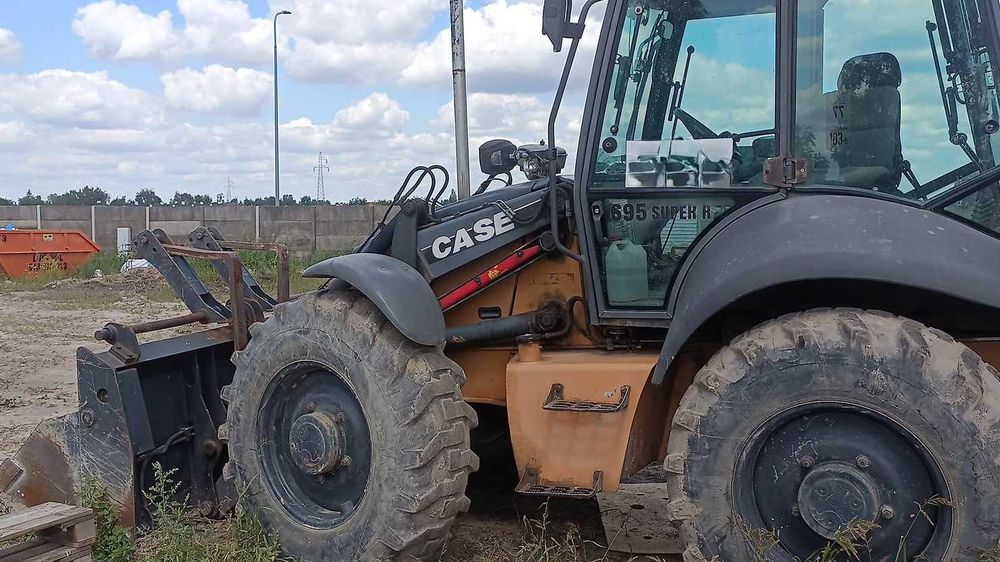 Koparka Ładowarka Case 695SR Swarzędz • OLX.pl
