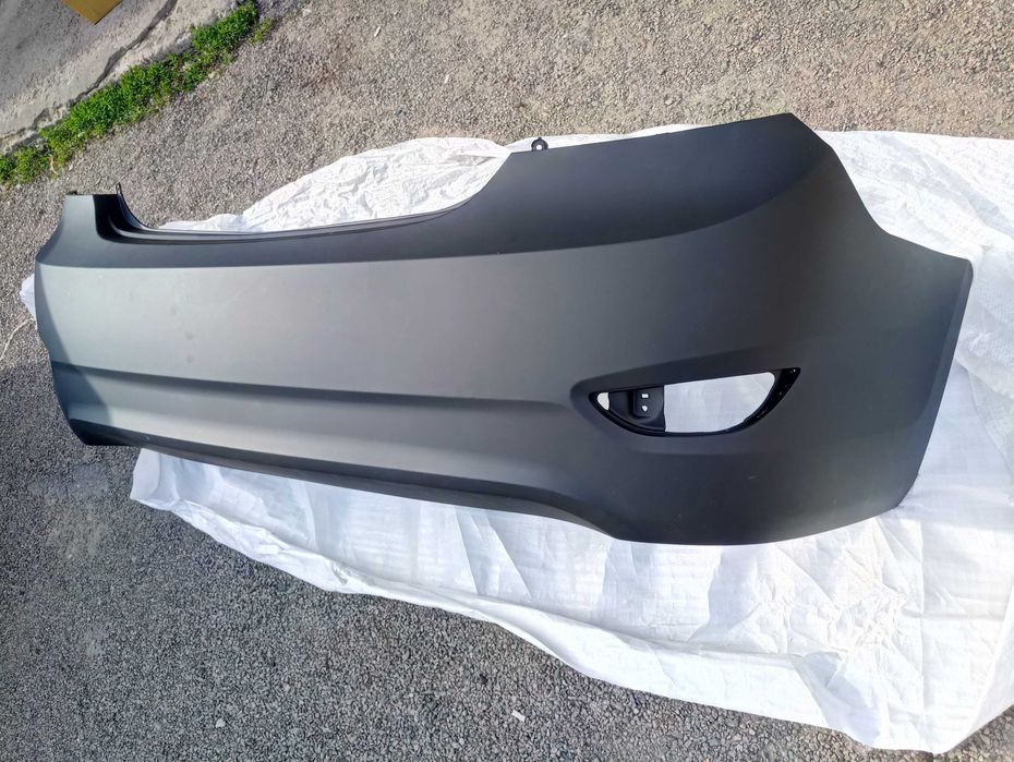 Бампер задний Hyundai Accent 2011-2018 задний бампер Акцент седан: 1 ...