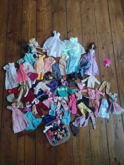 BARBIE - kolekcja ubrań vintage oraz laki Bytom • OLX.pl