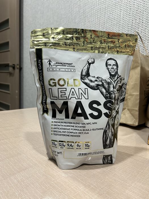 Гейнер Kevin Levrone Gold Lean Mass — преміум, оригінал: 499 грн ...