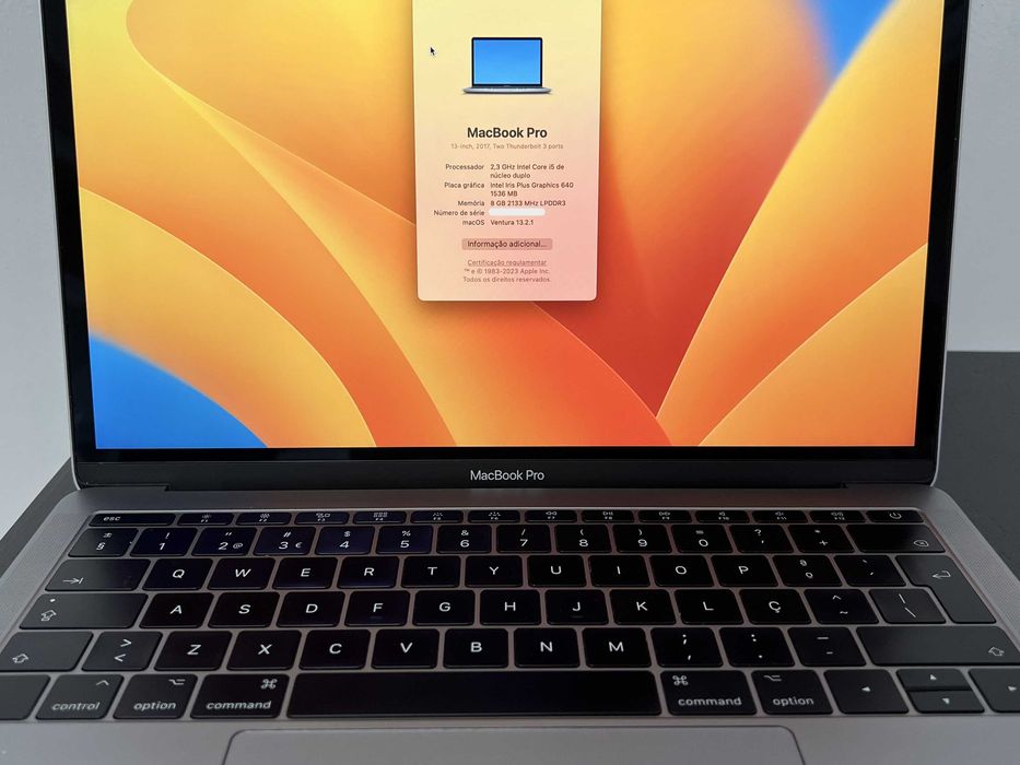 Macbook pro 13 2017 Ancede E Ribadouro • OLX Portugal