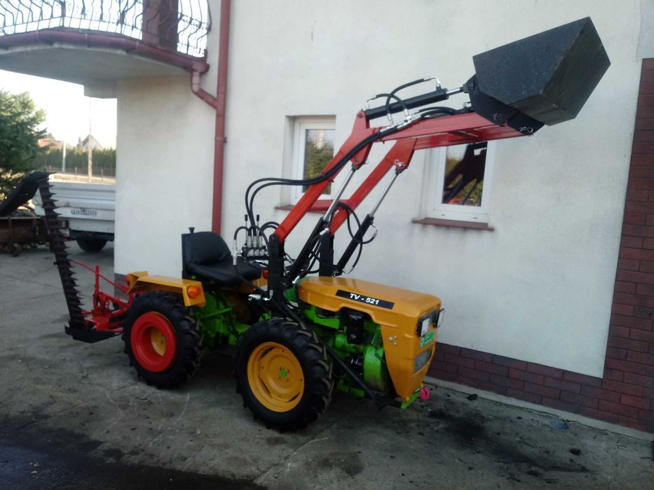 TZ-4K-14 traktorek KOMUNALNY TV-521 4x4 ogrodniczy ODŚNIEŻANIE zima Grudziądz • OLX.pl