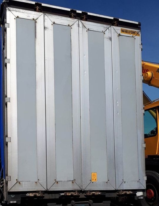 Wielton drzwi przednie przyczepy, zestaw przejazdowy Jumbo 3m Borownik ...