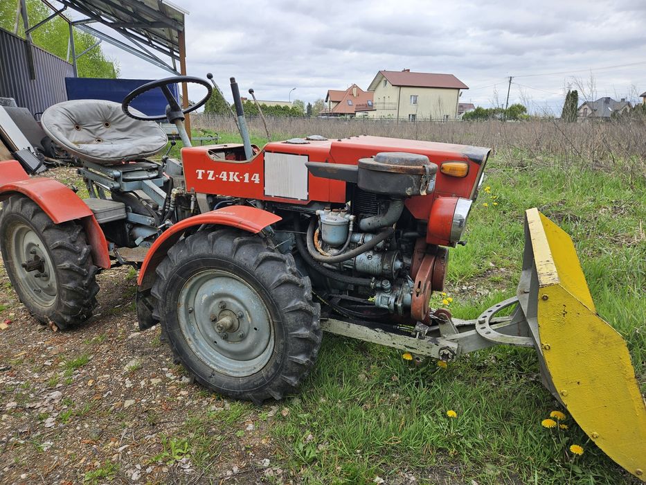 Traktorek TZ-4K-14 przyczepka glebogryzarka pług zam 4x4 Pogroszew • OLX.pl