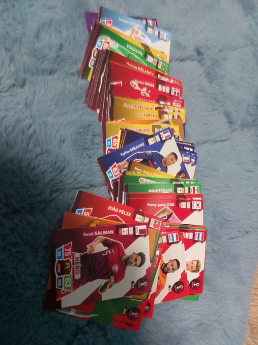 Zestaw Kart Panini World Cup 2022 Poznań Grunwald • OLX.pl