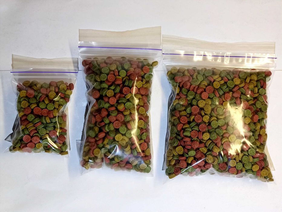 Корм для рыб таблетки, гранулы, пыль стартовый, сом, рыбка, креветка ...