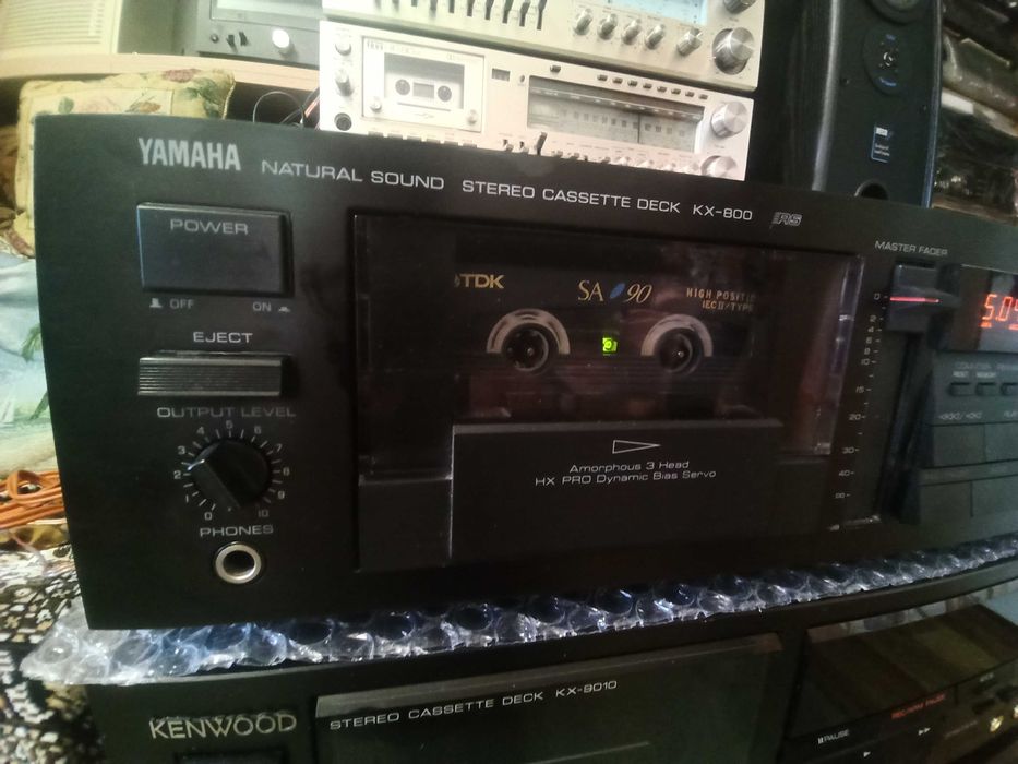 Yamaha KX-800 касетна дека 3-Head 3-Motor аморфна головка: 14 200 грн ...