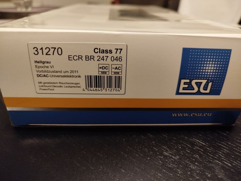 Lokomotywa spalinowa Class 77 ECR ESU 31270 Kalisz • OLX.pl