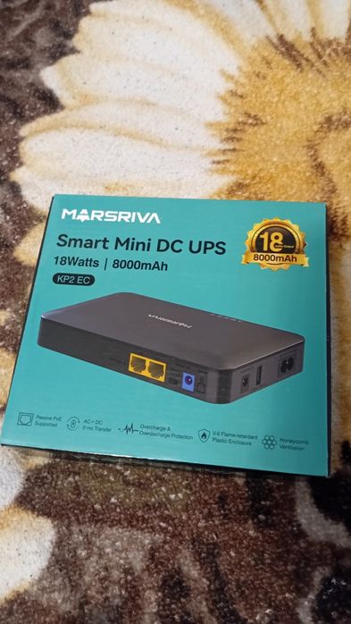 Marsriva KP2 EC smart mini DC UPS 8000mah: 660 грн. - Безперебійники ...