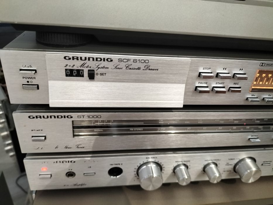 Wieża Grundig zestaw Łęgowo • OLX.pl