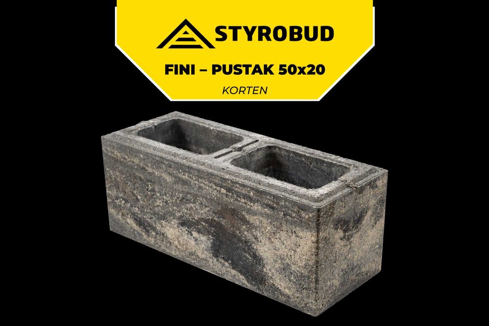 Pustak Fini 50x20x20 korten Kieleńska Huta • OLX.pl