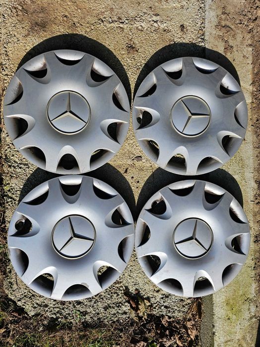 Koła zimowe 195/65 R15 5x112 opony 23r Audi Mercedes A,B klasa kołpak ...