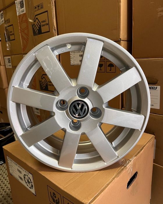 Jantes 15” 4x100 originais Vw polo gti seat inca caddy golf toyota ...