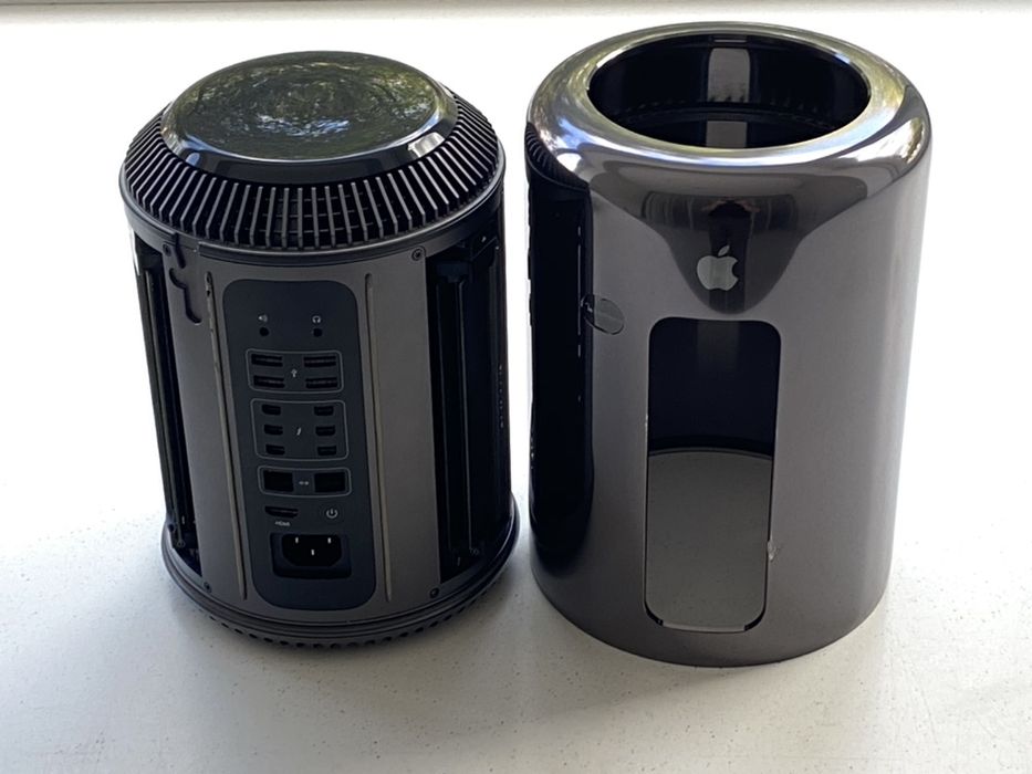 2013 Apple Mac Pro (6.1) 256 SSD, 16GB Intel 4-Core, Dual AMD Fire Pro ...