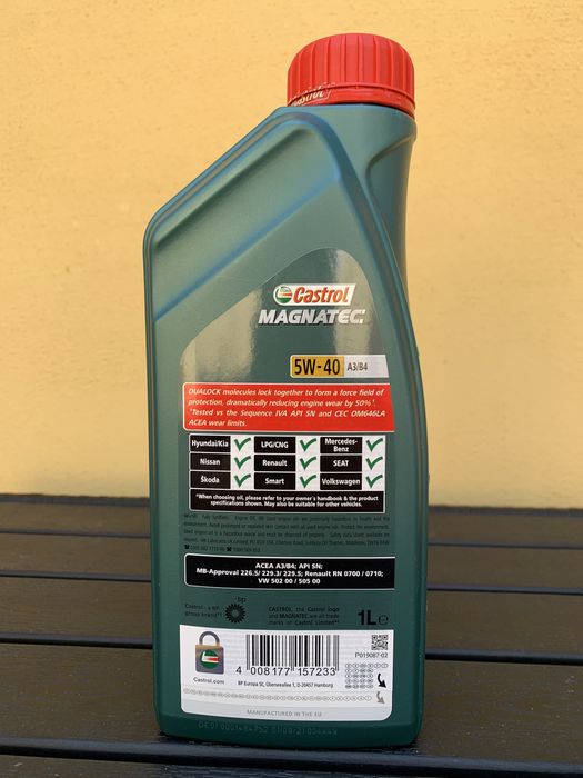 Моторна олива Castrol Magnatec 5W-40 1л.: 420 грн. - Моторні мастила ...