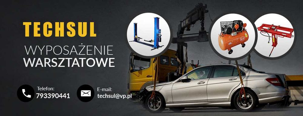 Podnośnik jednokolumnowy mobilny blacharski Sulejówek • OLX.pl