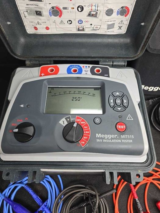 Miernik Megger MIT 515 Tester rezystancji izolacji 5 kV faktura Rybnik ...