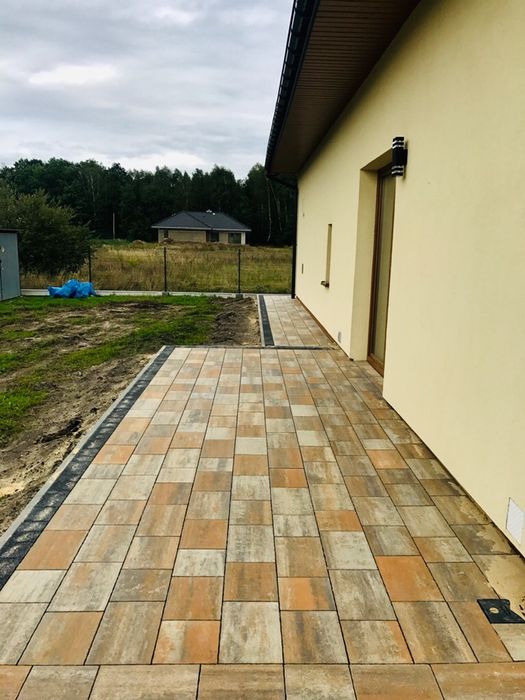 Układanie Kostki Brukowej Brukarstwo Kostka Brukowa Dąbrowa Górnicza • OLX.pl