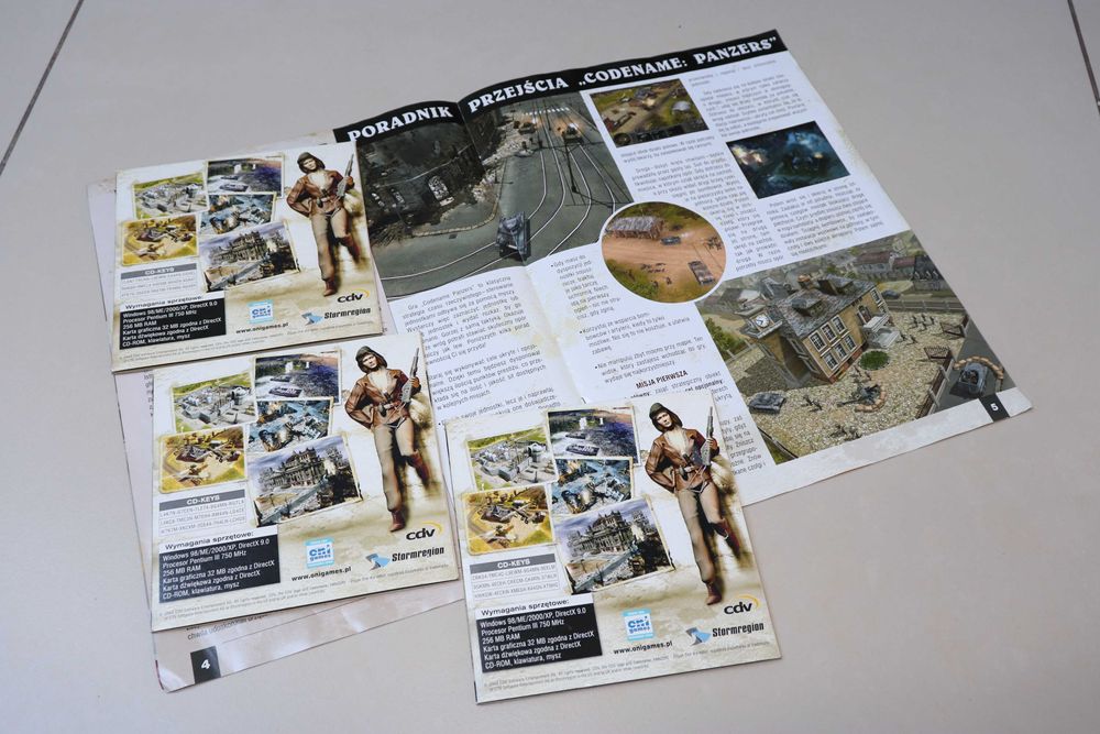 Gra Codename Panzers Phase One Faza Pierwsza PC Używana PL Kielce • OLX.pl