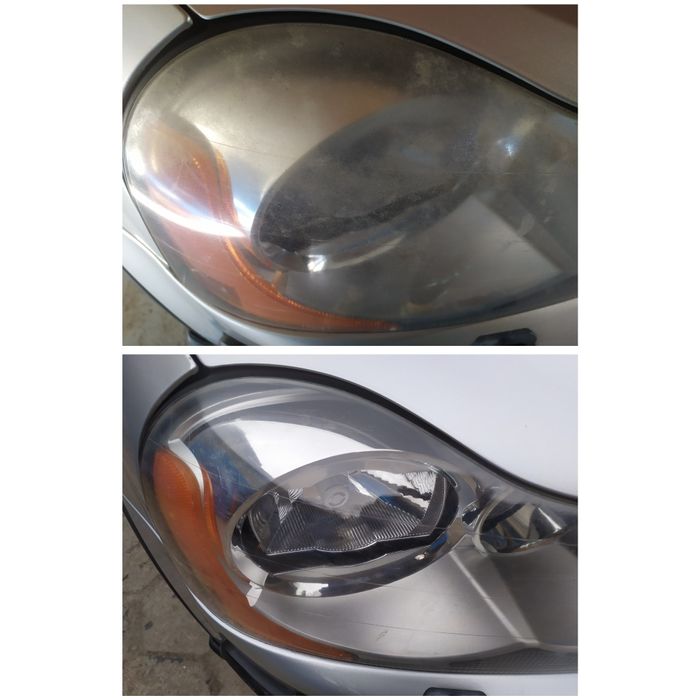 Regeneracja renowacja polerowanie przyciemnianie lamp reflektorów PPF Olsztyn • OLX.pl