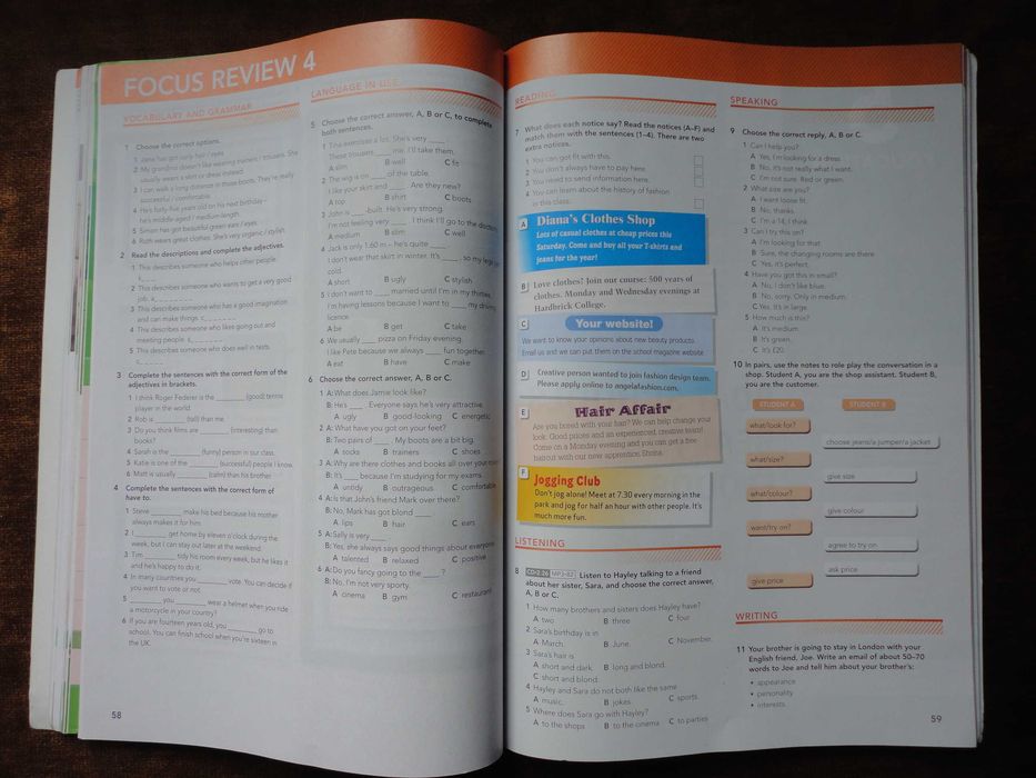 FOCUS 1 (Students' Book, Word Store, Workbook) ОРИГИНАЛ: 533 грн ...