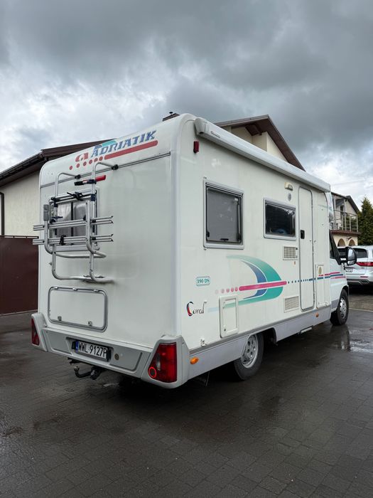 Kamper Fiat Ducato Adriatik Coral 390 DS 2002 Radzymin • OLX.pl