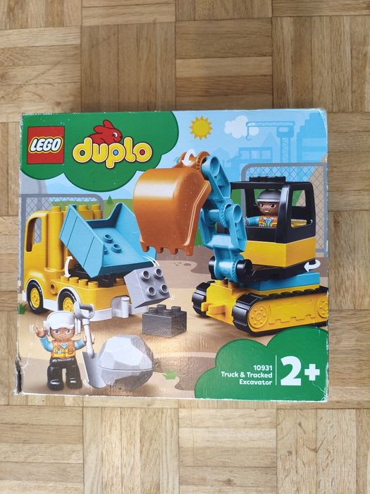 LEGO Duplo 10931 Cieżarowka i koparka gąsienicowa Poznań Piątkowo • OLX.pl