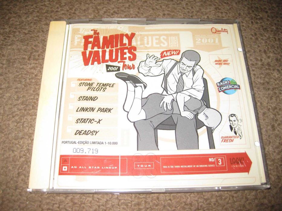 CD da Coletânea "The Family Values Tour 2001" Portes Grátis! Povoa De ...