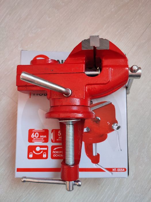 Тиски слесарные 60 мм INTERTOOL HT- 0054: 400 грн. - Ручний інструмент Харків на Olx
