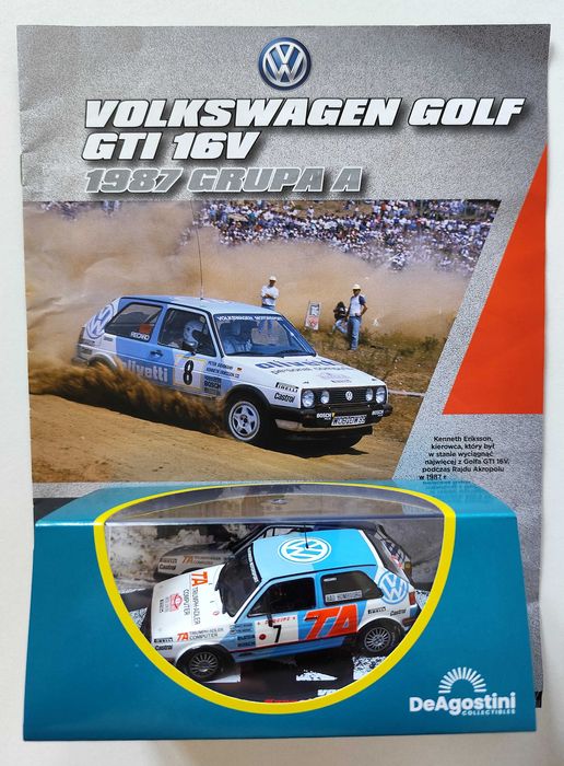 Volkswagen Golf GTI Rally Monte Carlo 1987 Ericsson - Diekmann 1:43 ...