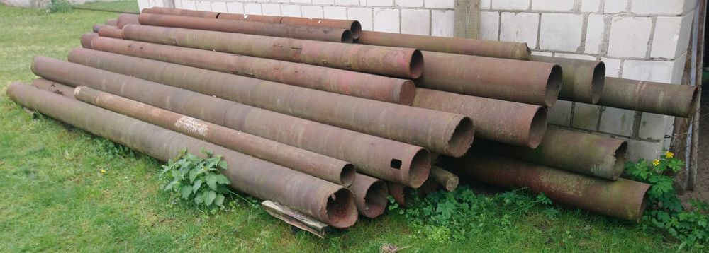 Rury stalowe fi 220 wiata garaż Radzyń Podlaski • OLX.pl