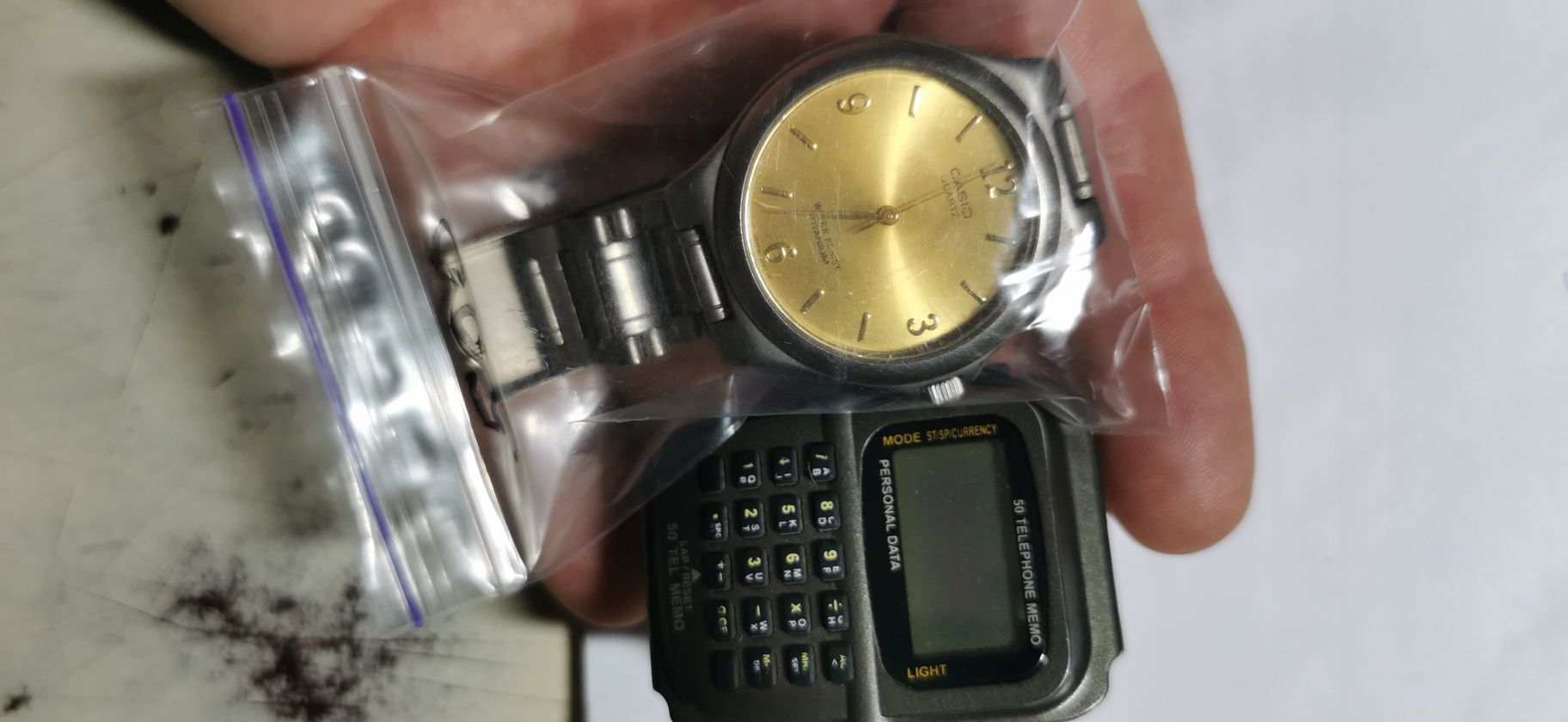 Часы с калькулятором и Casio titanium: 500 грн. - Наручні годинники ...